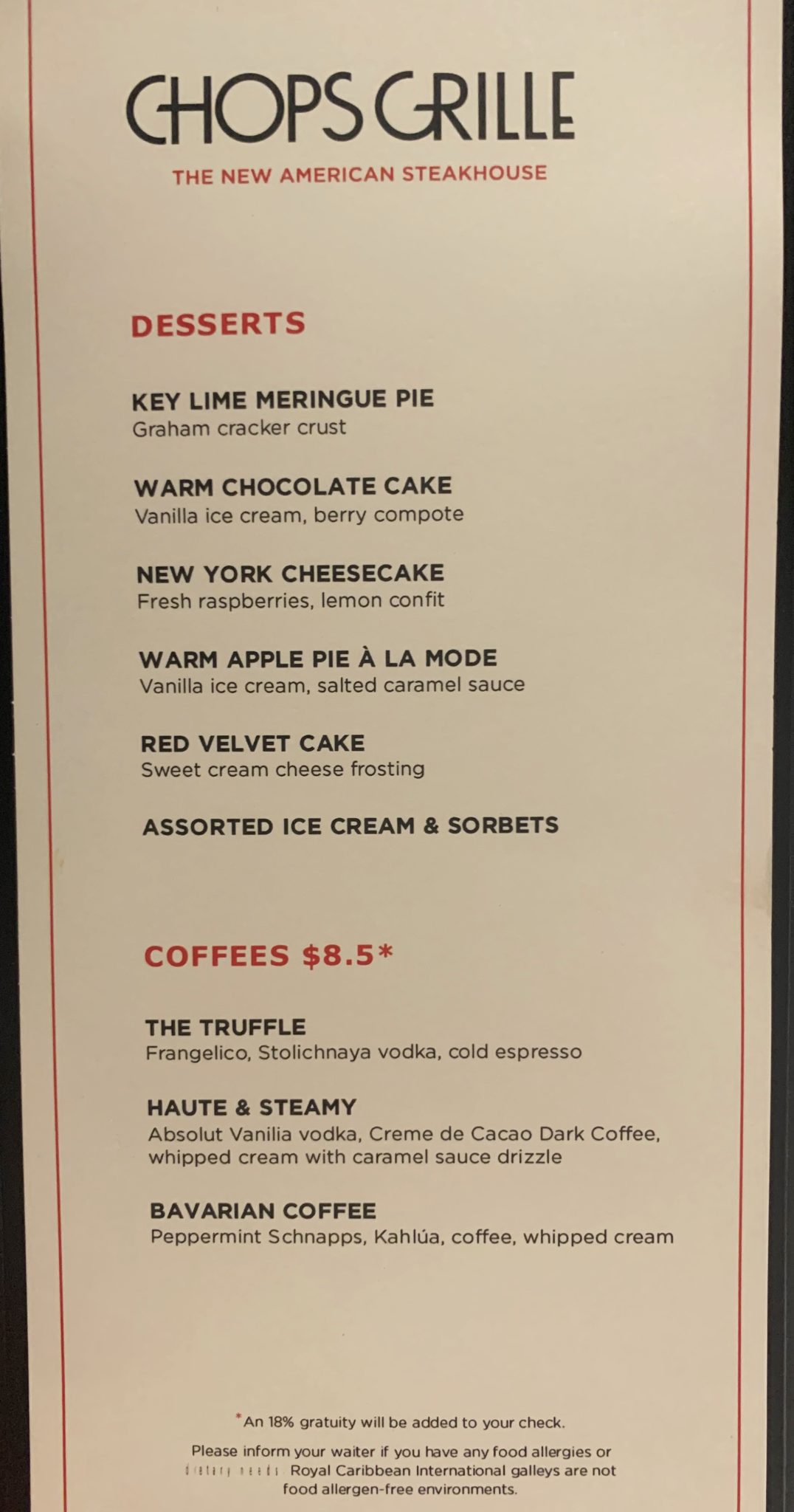 Amplified Freedom of the Seas Restaurant Guide | EatSleepCruise.com