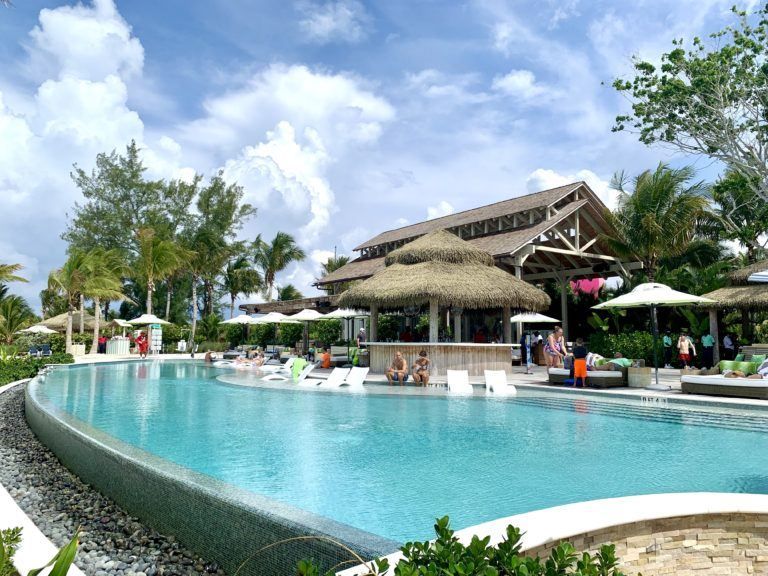 A Day at Royal Caribbean's Coco Beach Club Floating Cabanas