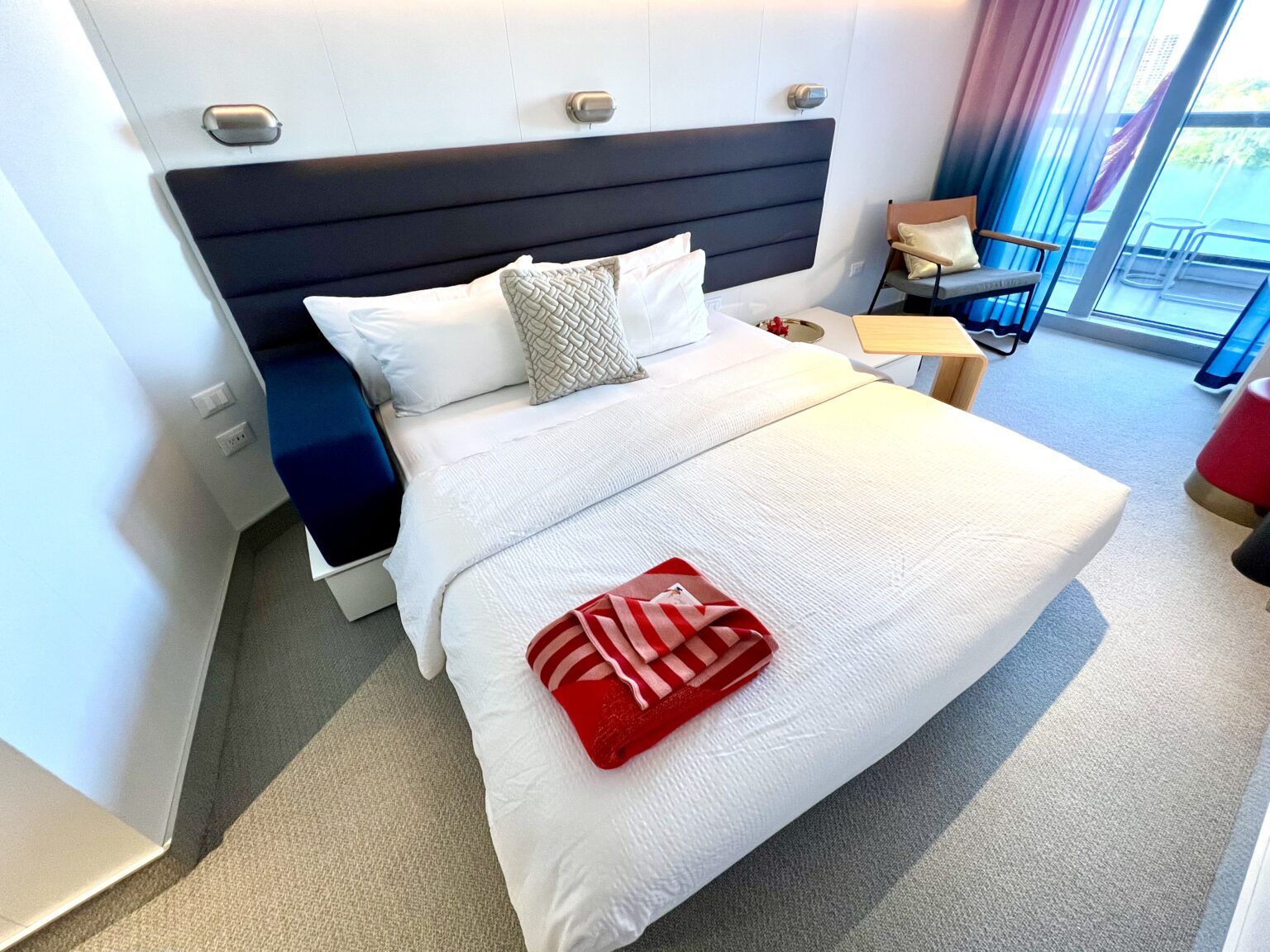 Virgin Voyages Sea Terrace Cabin Review - Eat Sleep Cruise