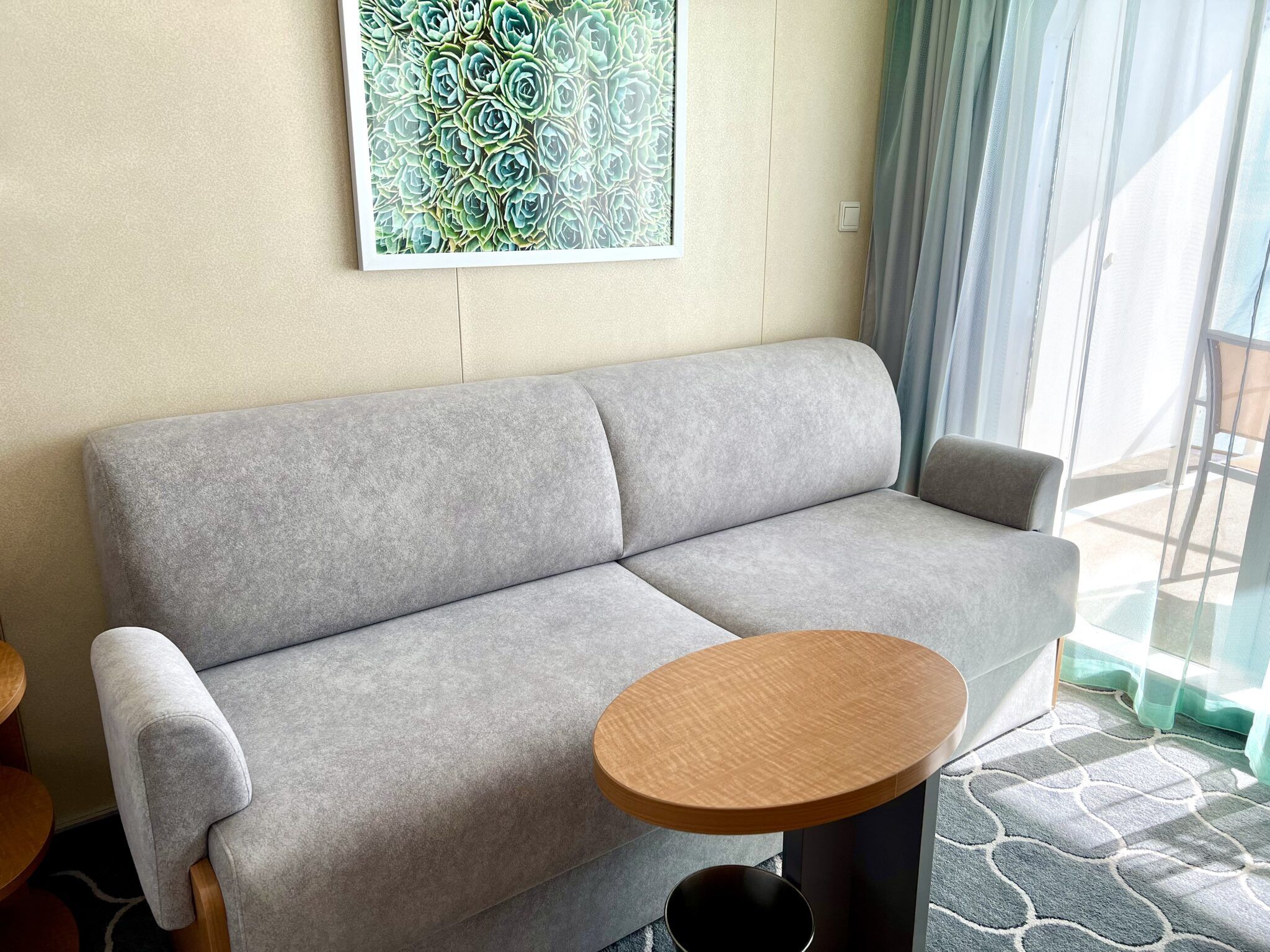 Oasis of the Seas Ocean View Balcony Cabin Review - Eat Sleep Cruise