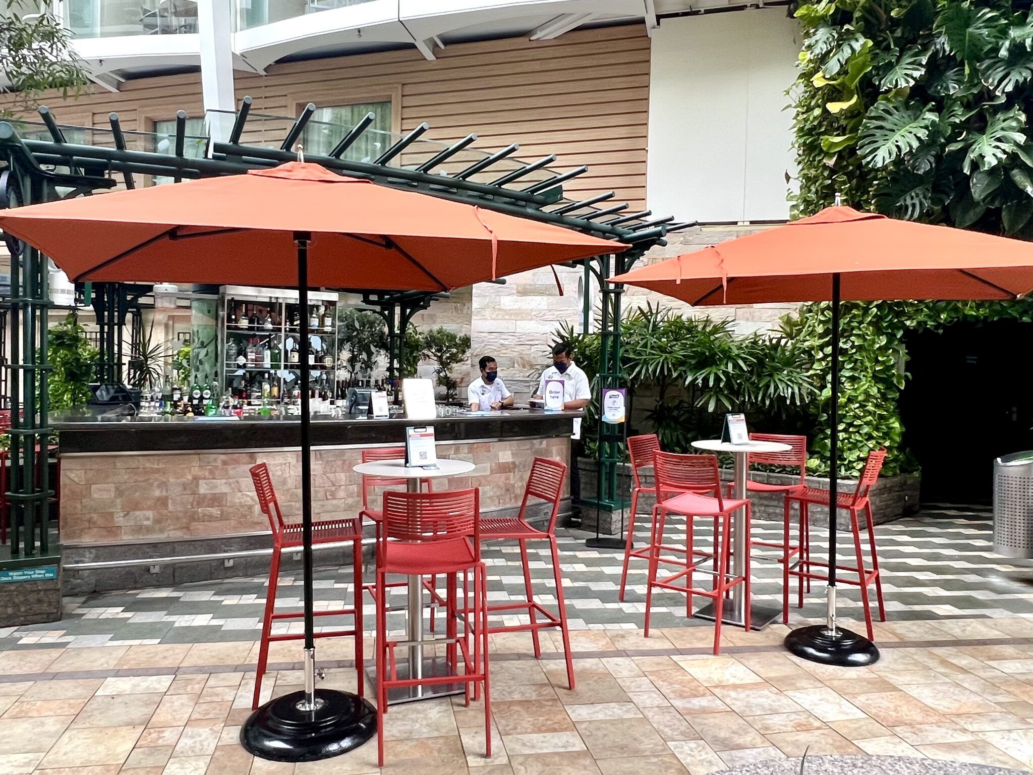 Complete Guide to the Amplified Oasis of the Seas Bars With Menus