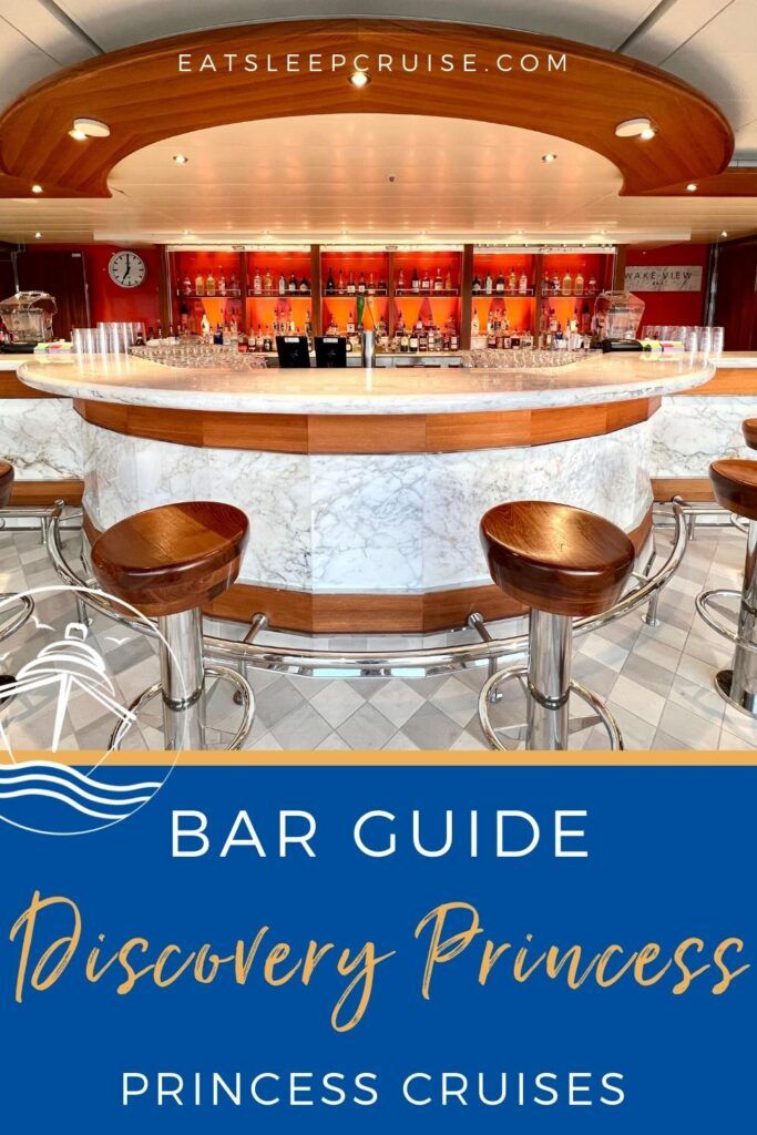 Discovery Princess Bar Guide With Menus - Eat Sleep Cruise