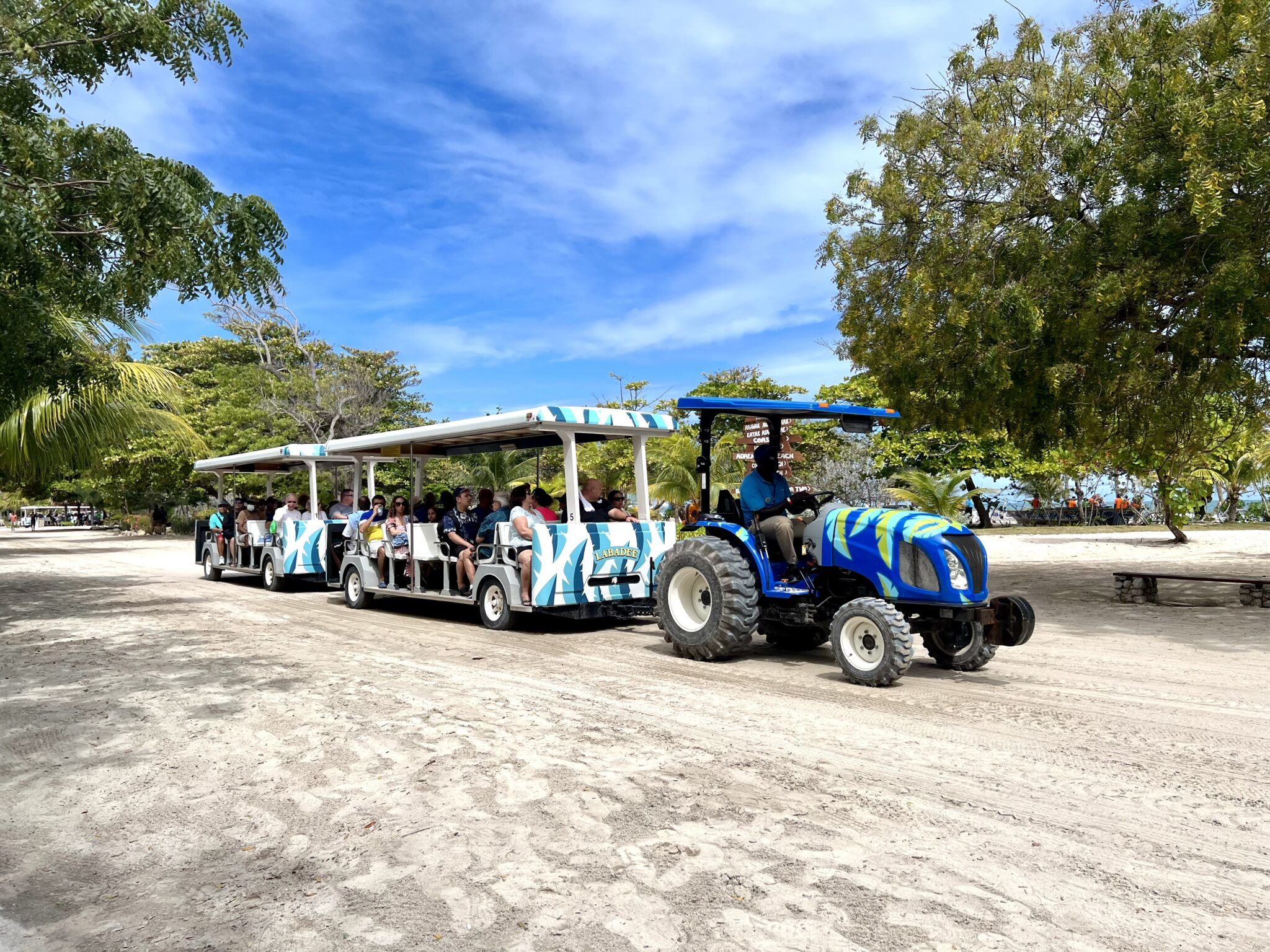Royal Caribbean’s Dragon’s Tail Coaster in Labadee