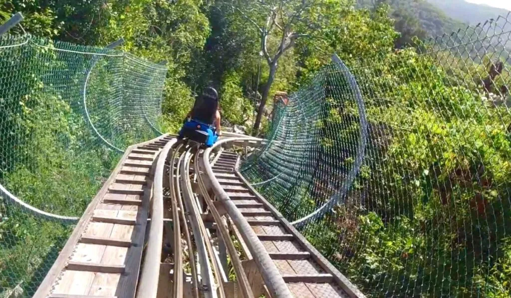 Royal Caribbean’s Dragon’s Tail Coaster in Labadee