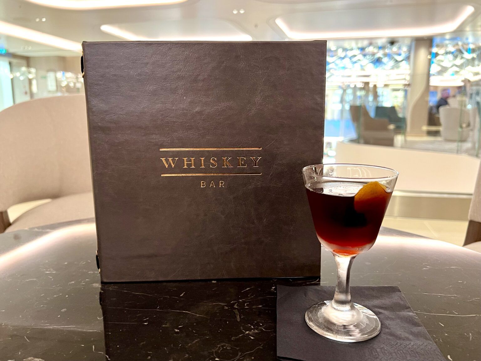 Norwegian Prima Bar Guide With Menus - Eat Sleep Cruise