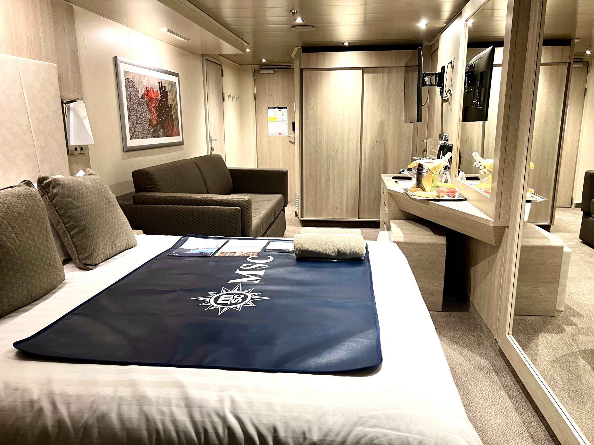 MSC Seascape Balcony Cabin Review | Eat Sleep Cruise