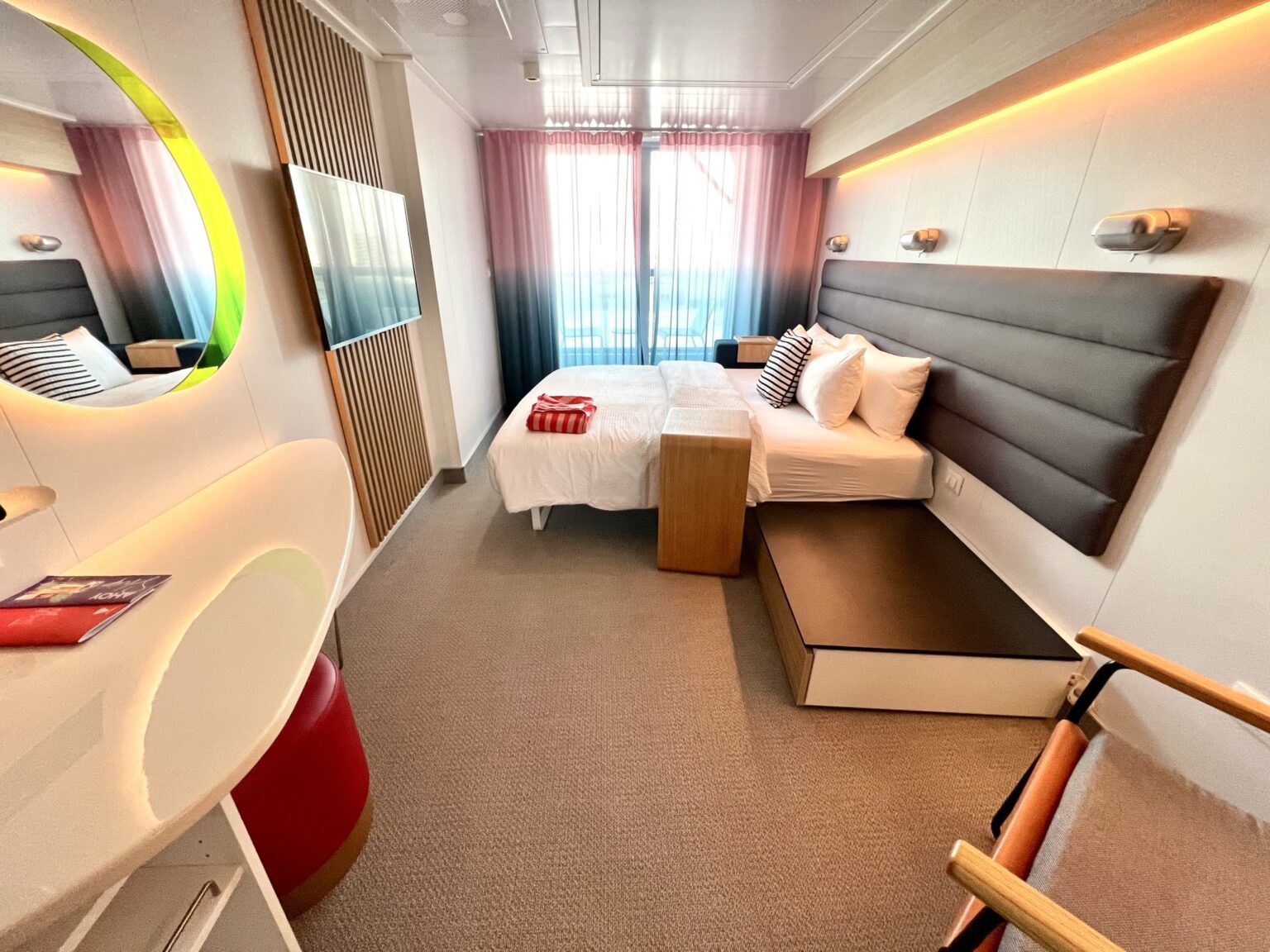 Virgin Voyages Valiant Lady Sea Terrace Cabin Review