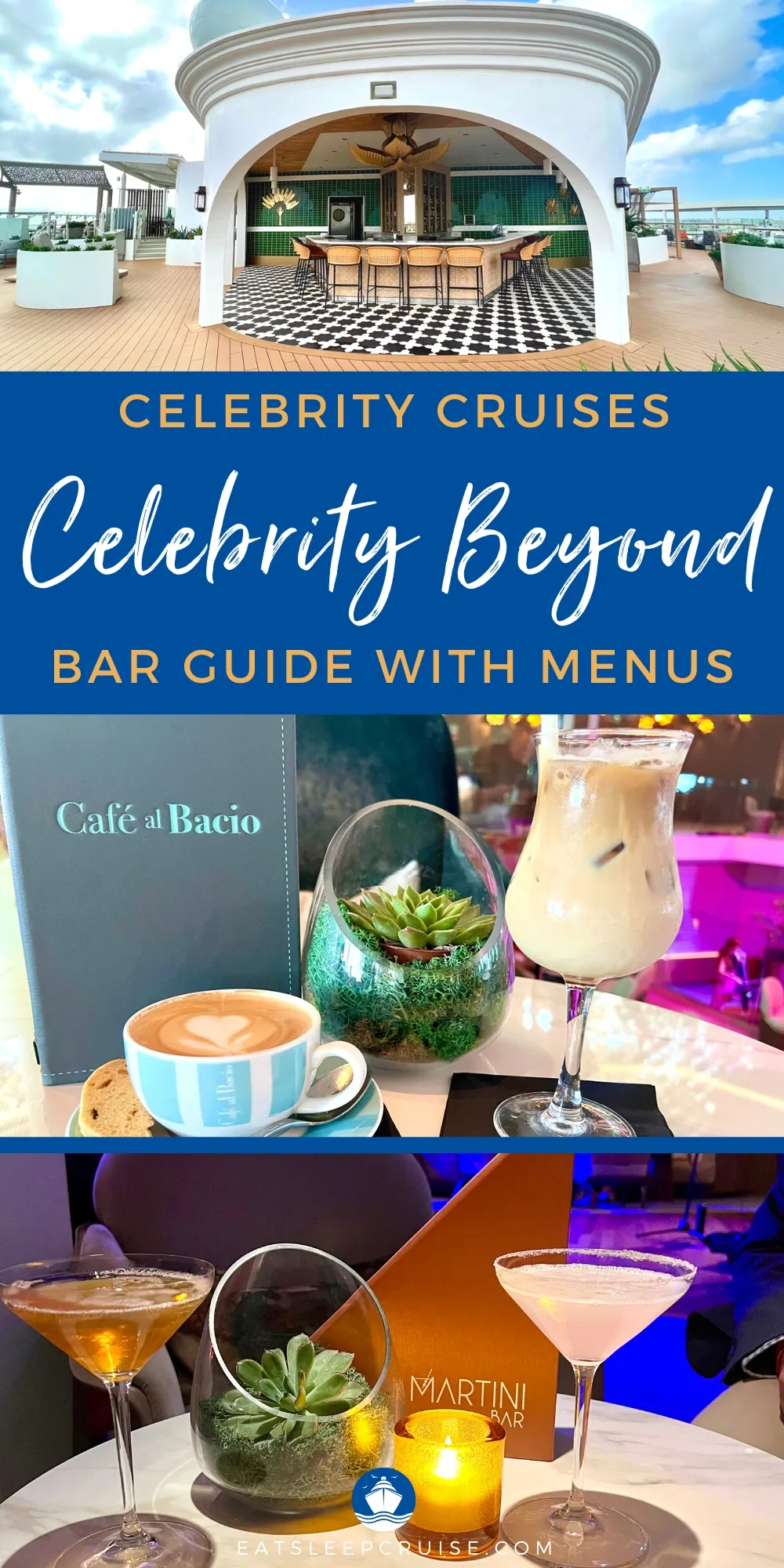 Celebrity Beyond Bars Guide With Menus - Eat Sleep Cruise