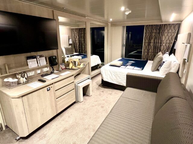 MSC Seascape Balcony Cabin Review | Eat Sleep Cruise