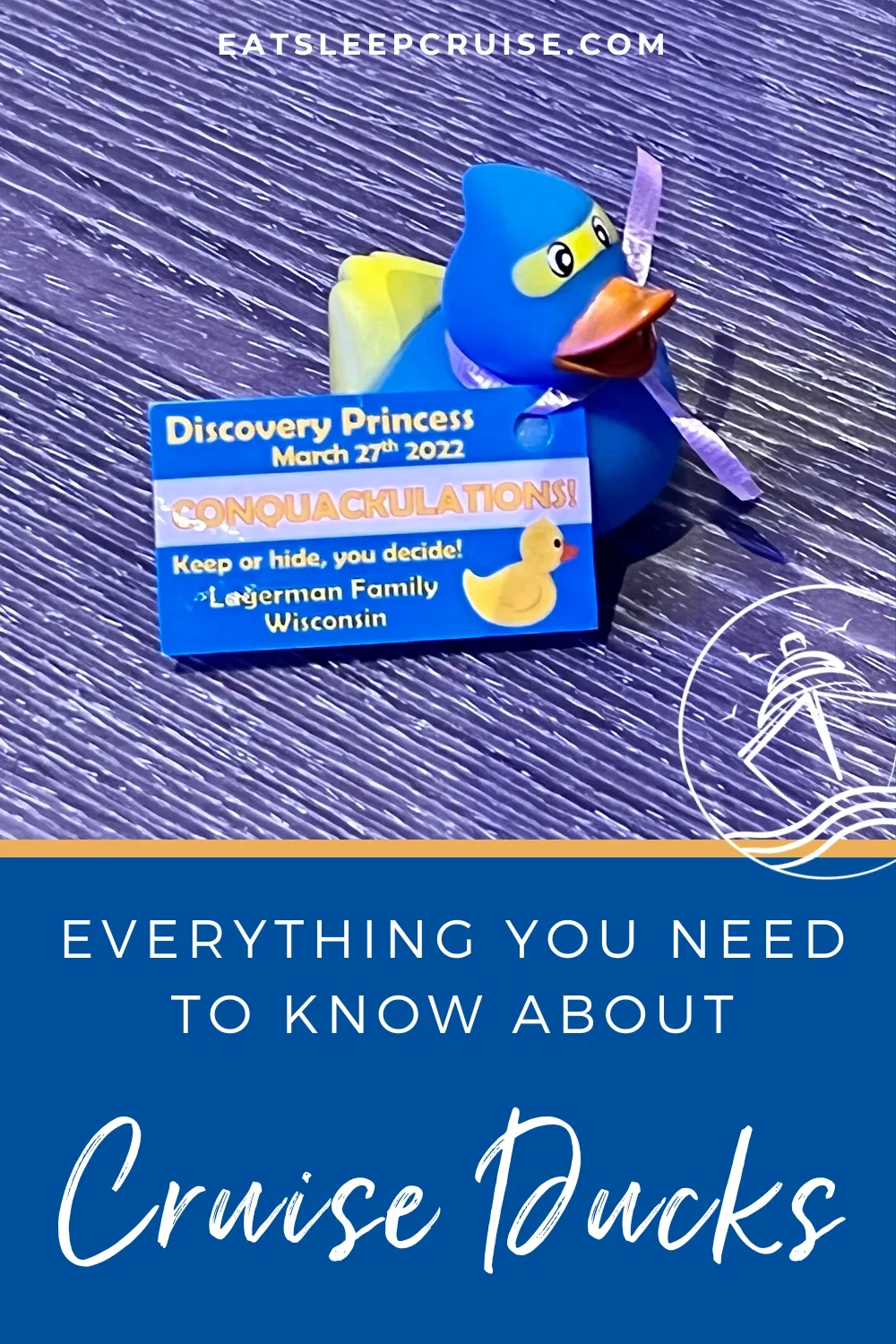 What Are Cruise Ducks? - Eat Sleep Cruise