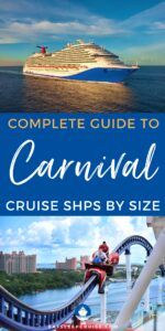 2026 Guide to Carnival Cruise Ships By Size: Largest to Smallest