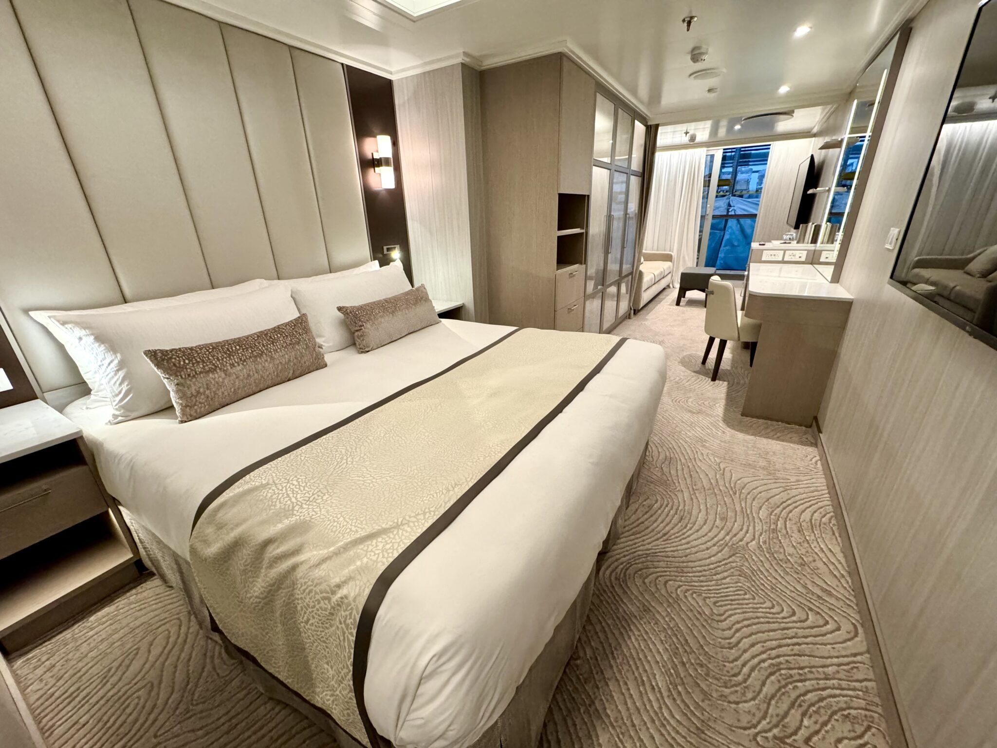 We Have a Sneak Peek of the New Staterooms on Sun Princess