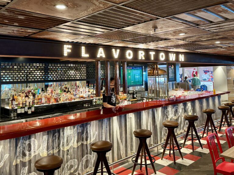 Carnival Jubilee Bars Guide With Menus and Drink Prices