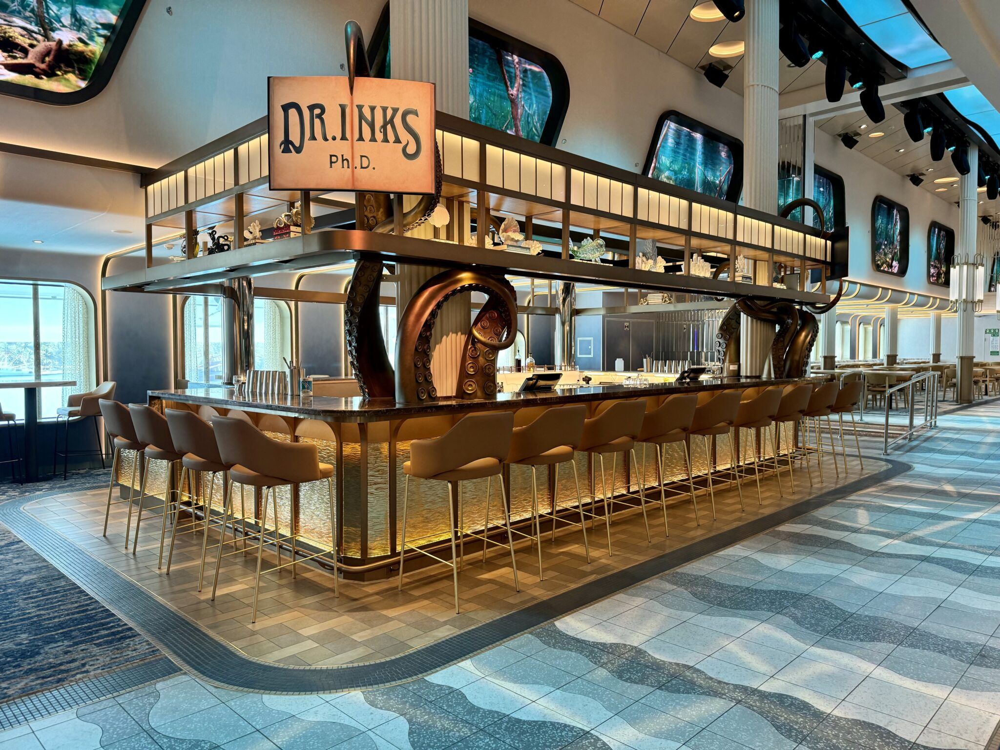 Carnival Jubilee Bars Guide With Menus and Drink Prices