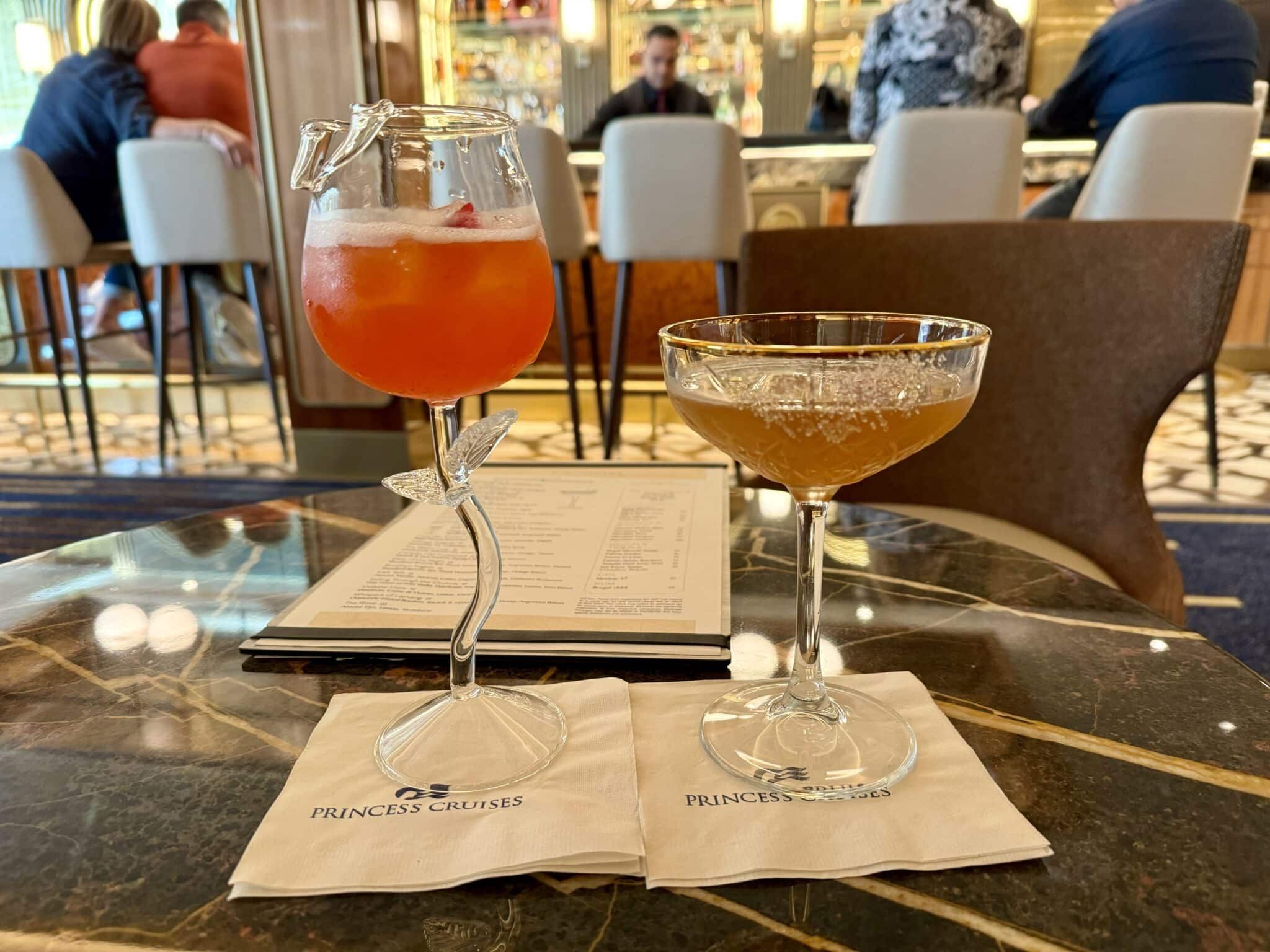 Complete Guide to Sun Princess Bars with Menus