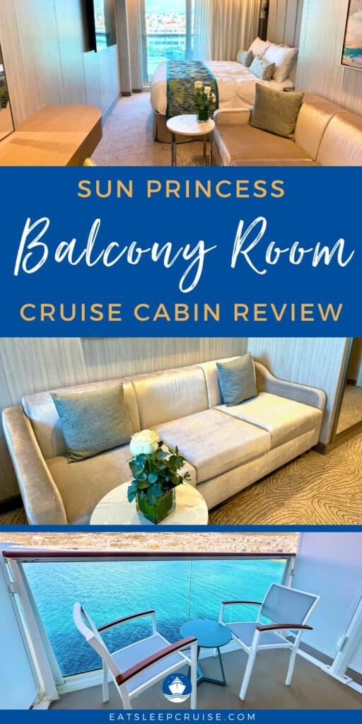 We Stayed in a New Sun Princess Balcony Cabin and Share How It Compares ...