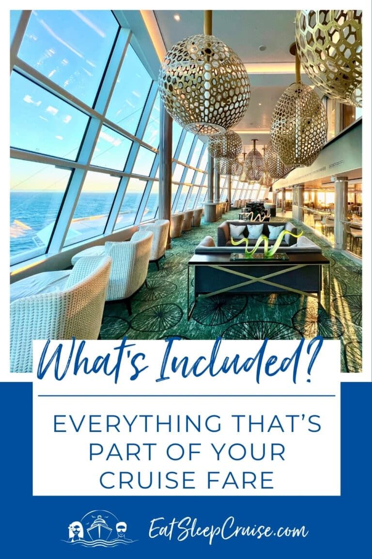 What's Included on Cruises? We Breakdown Everything That's Part of Your ...
