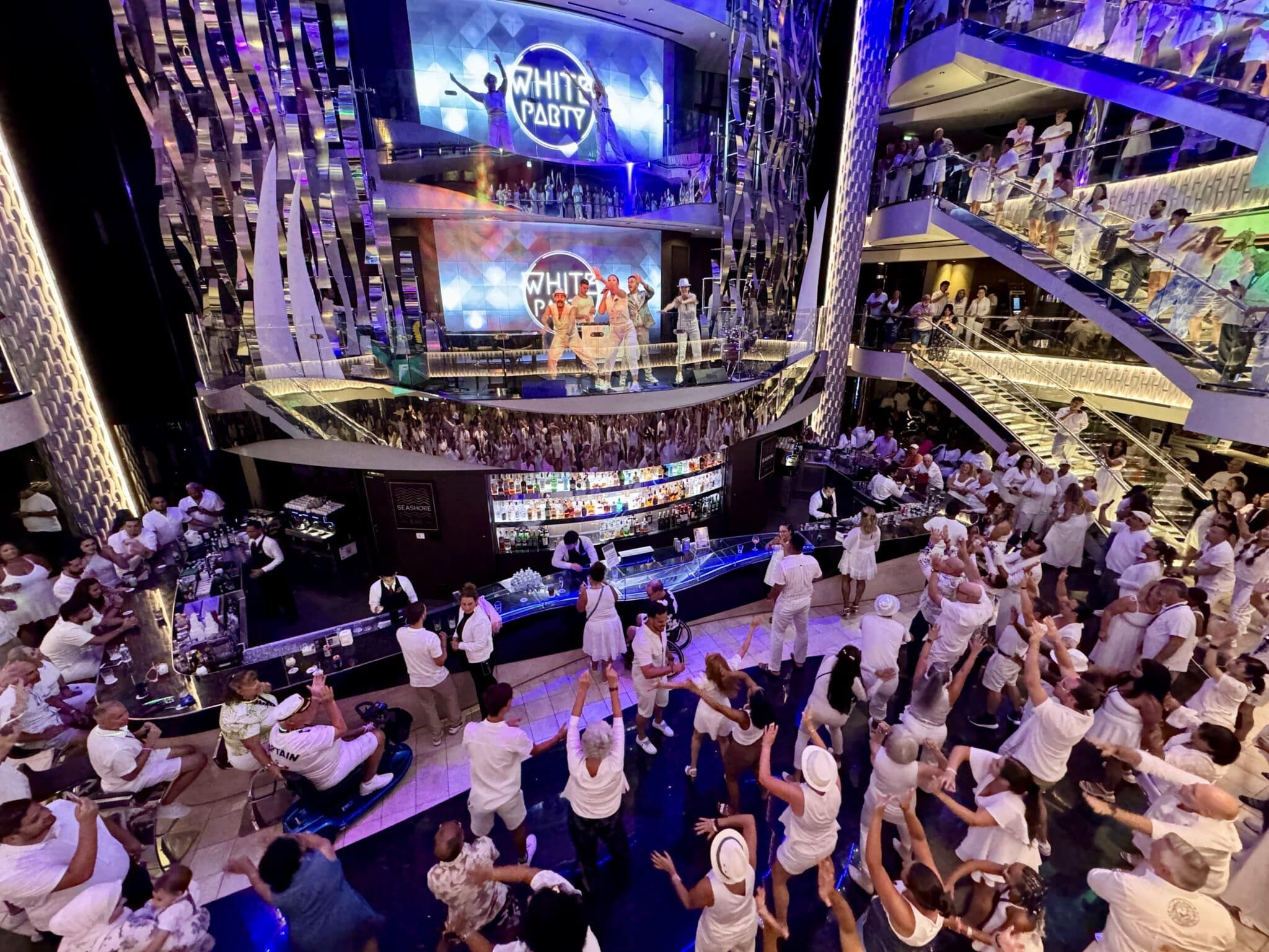 All the MSC Seashore Bars With Menus and Drink Prices