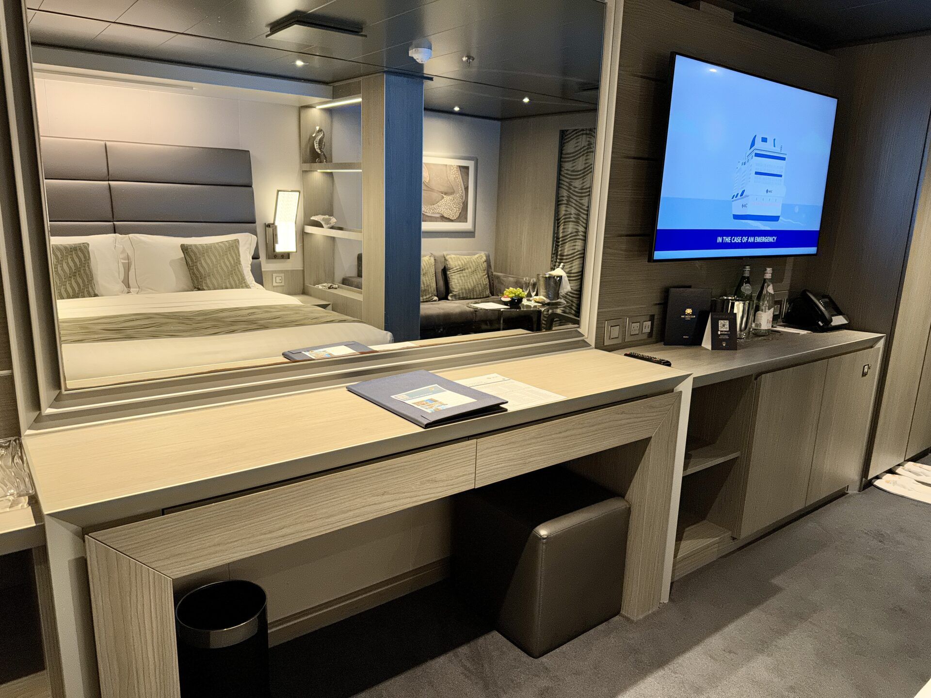 We Stayed in an MSC Yacht Club Deluxe Suite on MSC Seashore and Here's ...