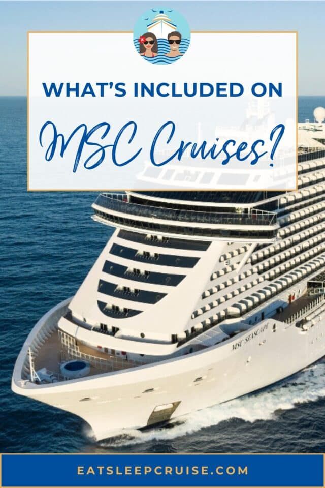 What's Included on MSC Cruises in 2026 (And What's Not)