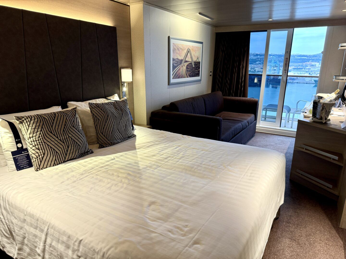 Our Review of an MSC World Europa Deluxe Balcony Cabin