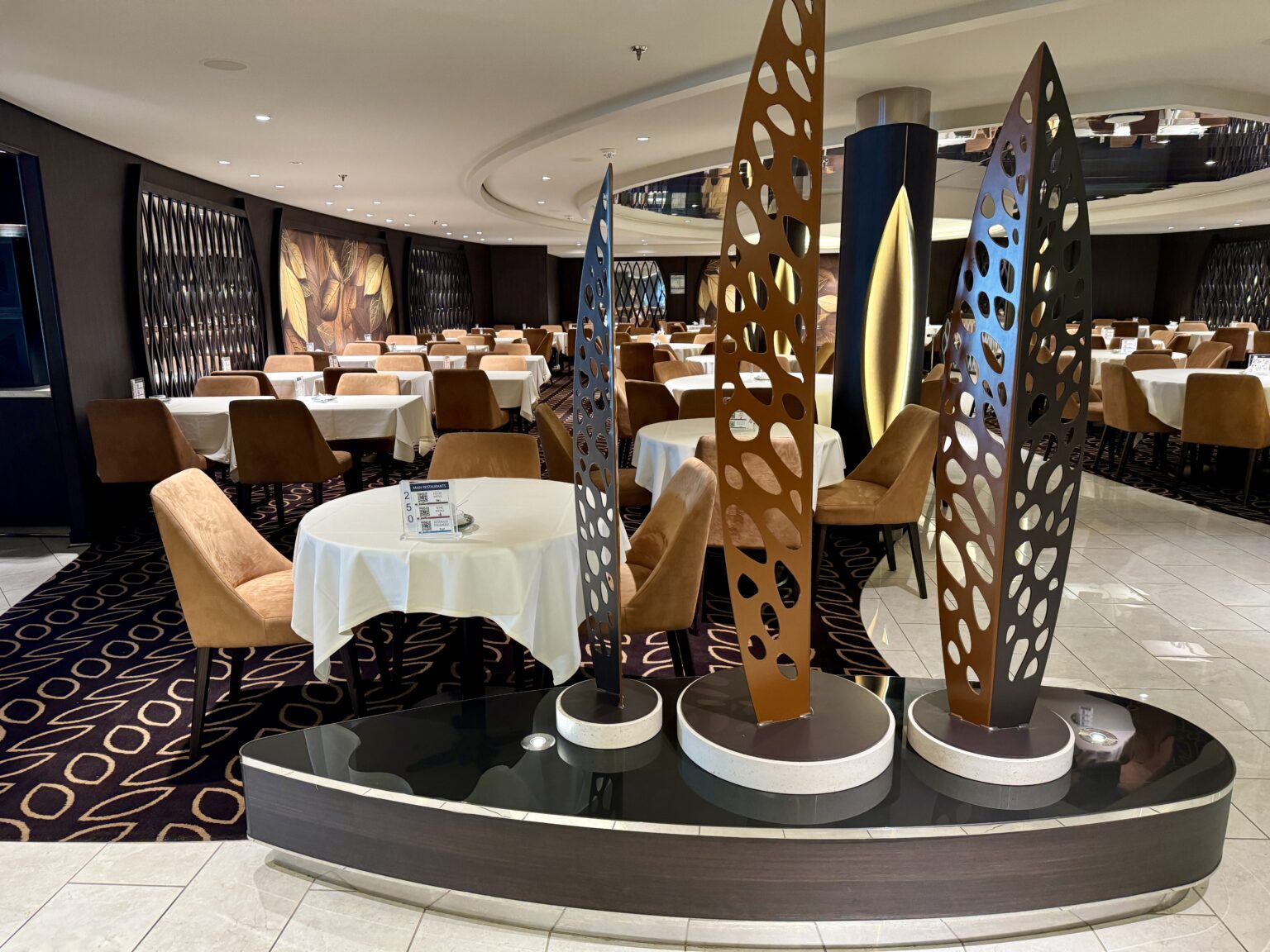 MSC World Europa Restaurants Guide With Menus