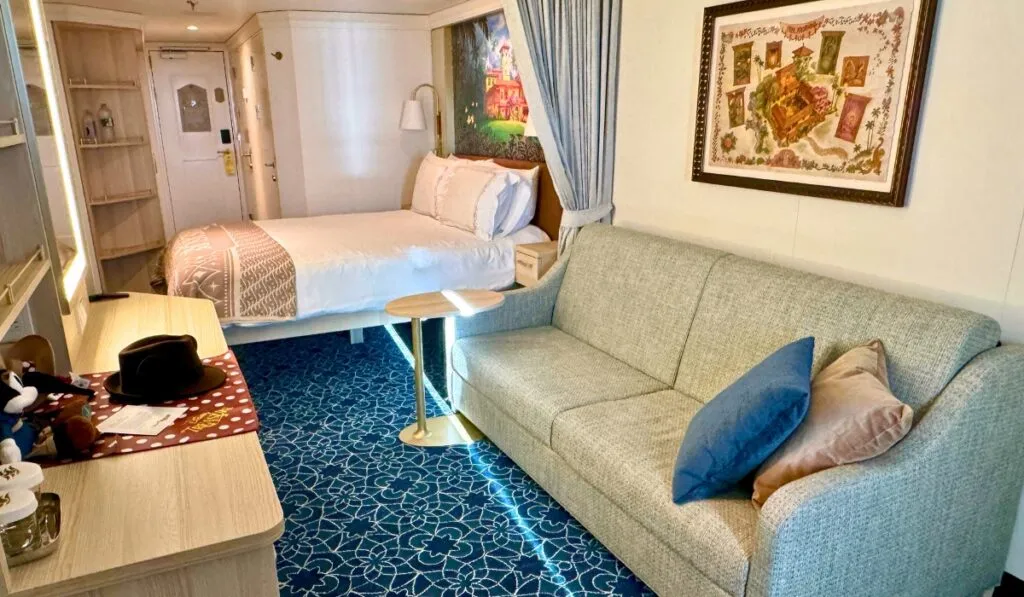 Our Disney Treasure Deluxe Family Oceanview Stateroom With Verandah Review