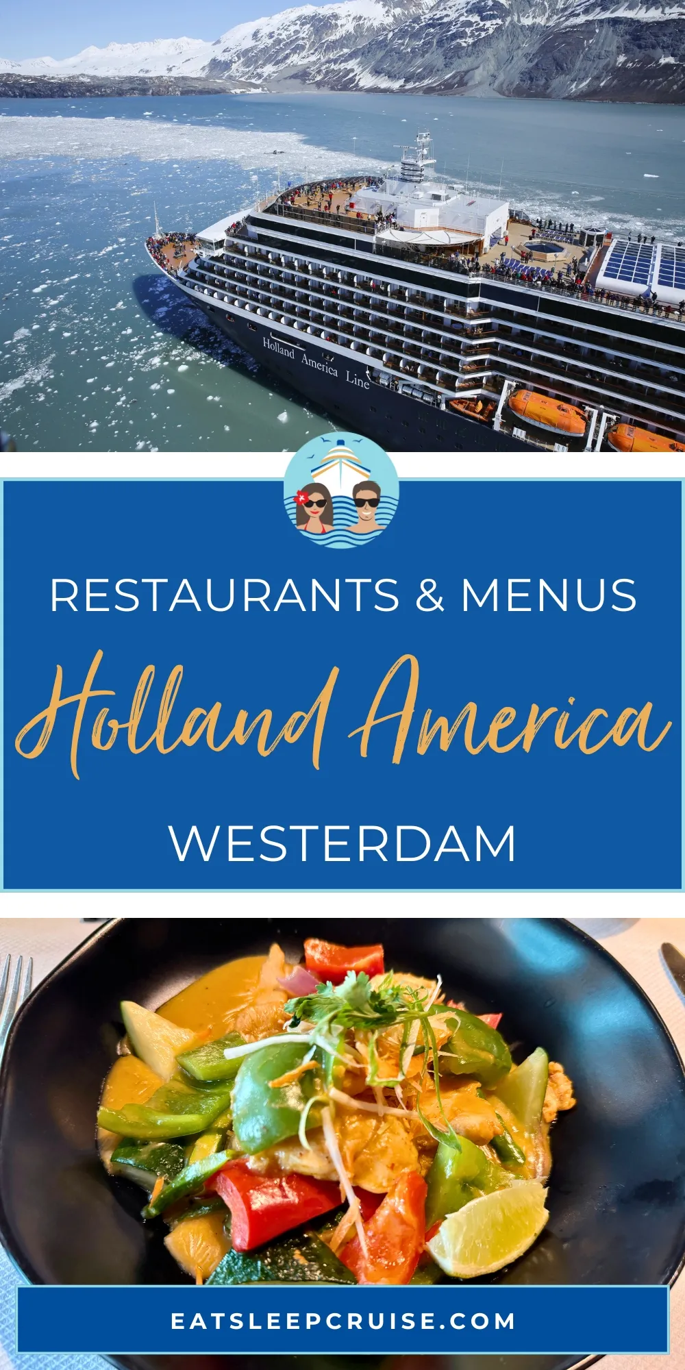Holland America Westerdam Restaurants - Alaska Cruise Dining
