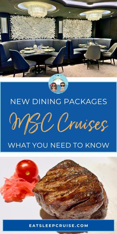 Our Guide to the New MSC Specialty Dining Packages