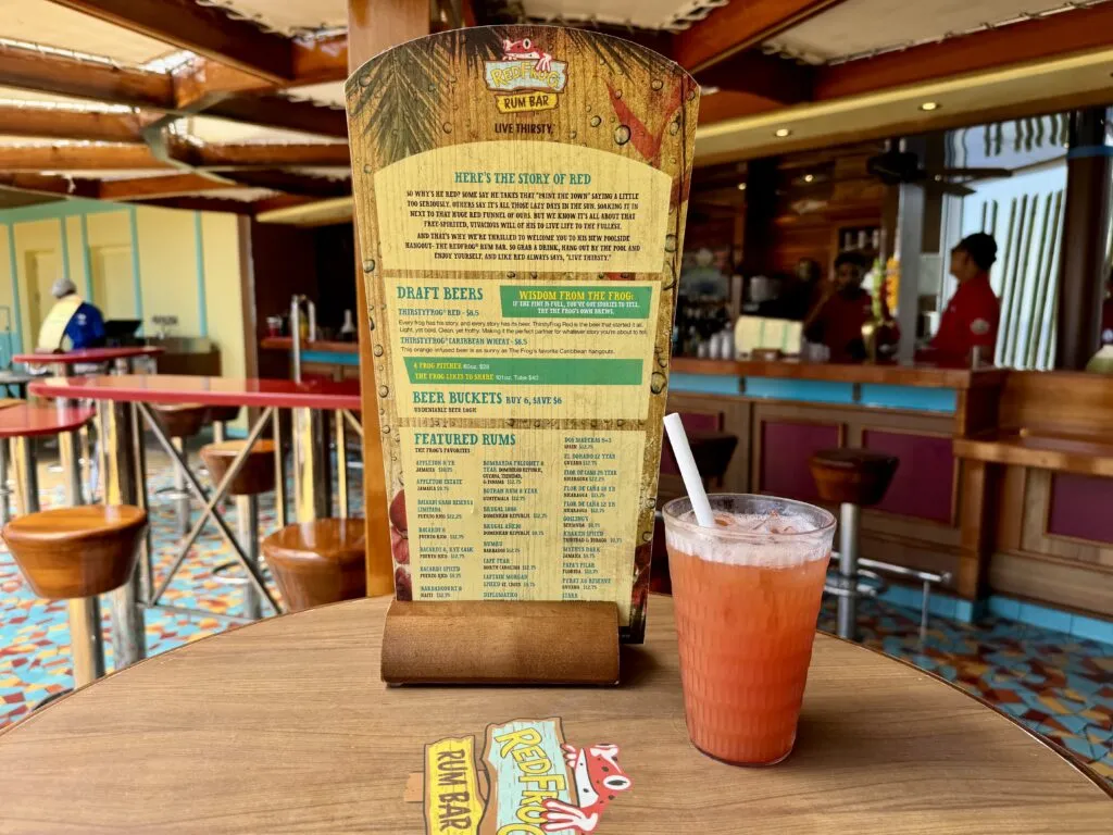 All the Carnival Vista Bars, Menus, & Drink Prices (2025)