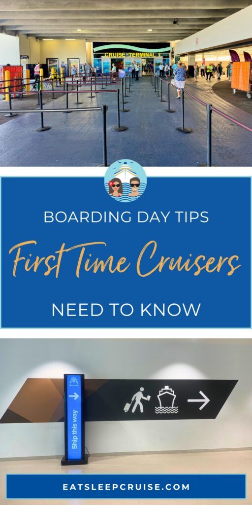 Boarding Day Tips and Tricks for First-Time Cruisers